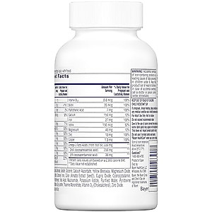 ONE A DAY Women's Prenatal 1 Multivitamin, Supplement for Before, During, and Post Pregnancy, Including Vitamins A, C, D, E, B6, B12, and Omega-3 DHA, 90 Count (Packaging May Vary)