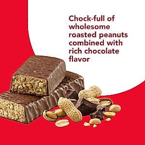 think! Protein Bars, High Protein Snacks, Gluten Free, Kosher Friendly, Chunky Peanut Butter, Nutrition Bars, 2.1 Oz per Bar, 10 Count (Packaging May Vary)