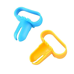 PASOCON 4 Pieces Balloon Tying Tool Device Balloons Knot Tools for Shower Party Wedding Birthday Decoration (4 Color)