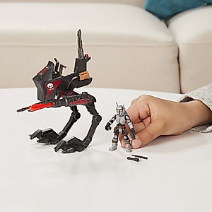 STAR WARS Mission Fleet Expedition Class Tech (Bad Batch) at-RT Ambush 2.5-Inch-Scale Figure and Vehicle Set, Toys for Kids Ages 4 and Up,F1339