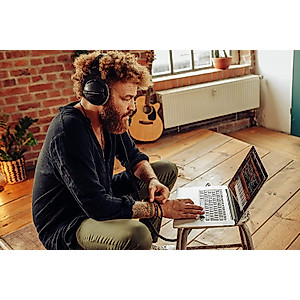 beyerdynamic DT 770 Pro 80 Ohm Closed-Back Studio Mixing Headphones Bundle -Includes- Soft Case, Headphone Splitter and Extension Cable, and 6AVE Cleaning Cloth