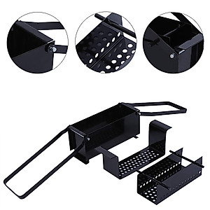 Paper Brick Maker, DIY Recycle Newspaper Briquette Maker Press Heavy Duty Iron Manual Waste Paper Log Maker for Heating Fire Stove Home Tool