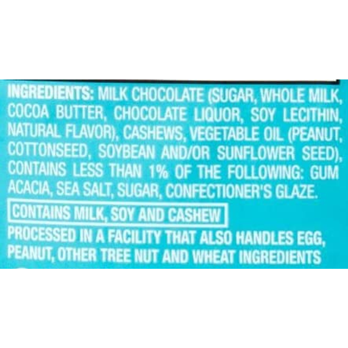 GG Milk Chocolate Cashews 12 Oz. Certified Kosher