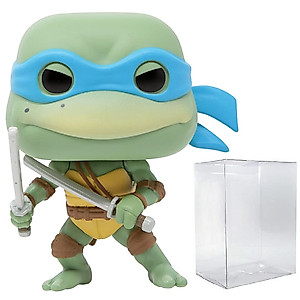 POP Teenage Mutant Ninja Turtles - Leonardo Funko Vinyl Figure (Bundled with Compatible Box Protector Case)