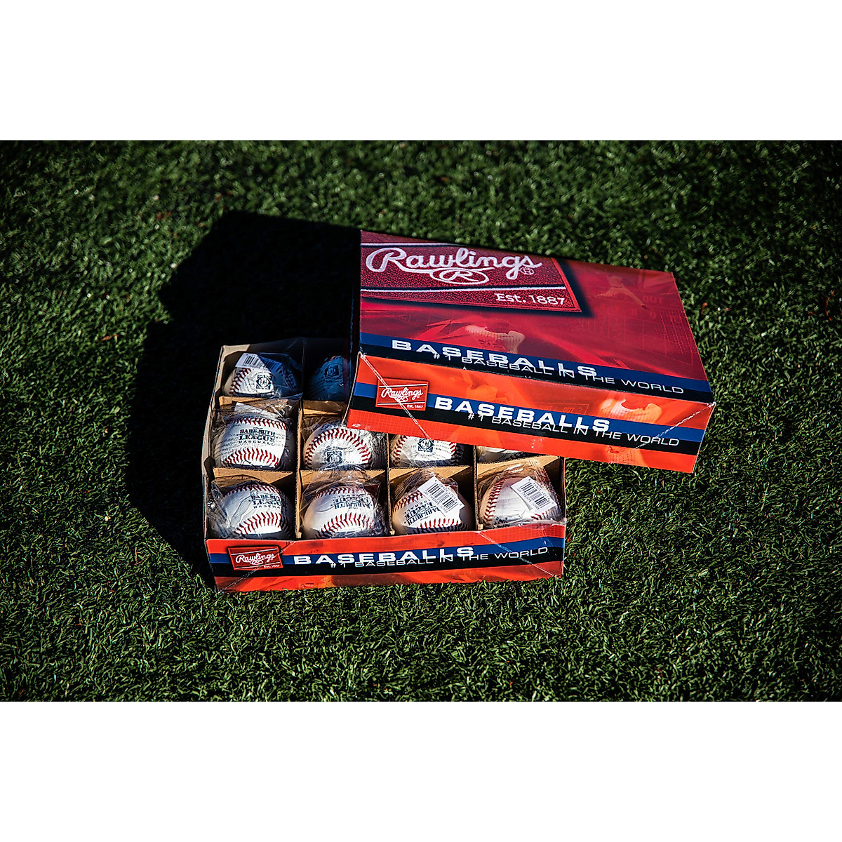 Rawlings | BABE RUTH LEAGUE Baseballs | Competition Grade | RBRO1 | Youth/14U | 12 Count