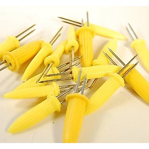 (12 Pack) Corn on the Cob Holders Skewers, Garden, Lawn, Maintenance