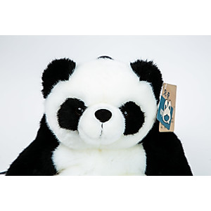 Lhcn021 Plush filled panda doll backpack, suitable for student travel and shopping backpack