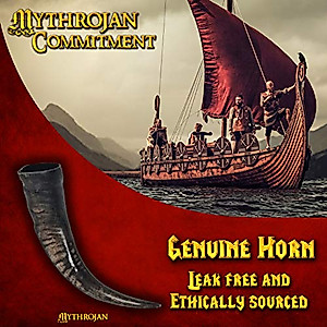 Mythrojan Drinking Buffalo Horn