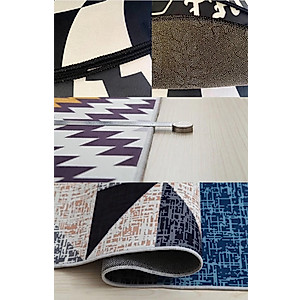 Qkjtyt Marble Brick Bottomless Hole Floor Rugs Carpet Mat for Kids Playroom 3D Trap Optical Visual Illusion Area Rug Home Office Decor,3'x5'