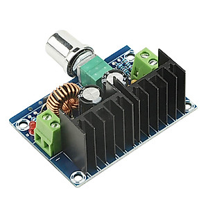XINGYHENG 2PCS 5A Dc-Dc Buck Converter Module Max 8A 200W 4-40V to 1.25-36V XL4016E1 DC Regulating Board Constant Current Regulator Converter for Charging or Driver Module