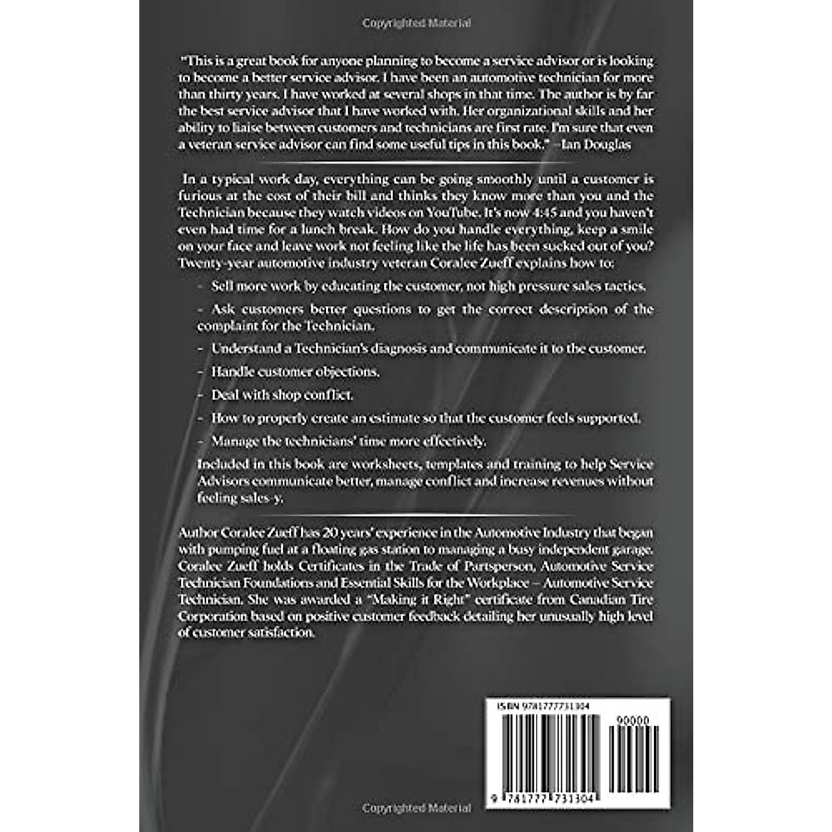 Five Star Service Advisor: How to communicate with customers and technicians to decrease conflict and increase profit