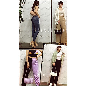 Trendeology Retro Vintage Small Casual Party Clutch Purse Shoulder Bag Cross Body