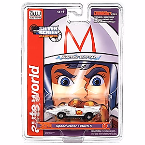 Auto World Thunderjet Speed Racer - Mach 5 (Race Worn) HO Scale Slot Car