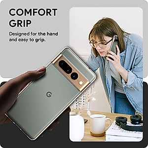 TPU for Google Pixel 7 Pro Case Clear, Ultra [Slim Thin] Flexible Clear TPU Soft Silicone Scratch Resistant Gel Rubber Protective Phone Case Cover for Google Pixel 7 Pro (Clear)