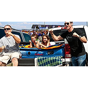 Pittman Outdoors PPI 102 AirBedz Original Truck Bed Air Mattress for 6'-6.5' Full Sized Short Truck Bed, Blue