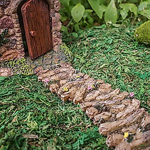 TG,LLC Treasure Gurus Miniature Flower Stone Path Fairy Garden Accessory Dollhouse Ornament