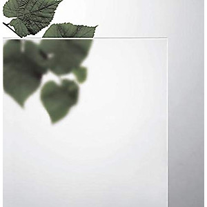 SARTODOORS Frosted Lite Glass Door Panel Slab 32 x 80 | Planum 2102 White Silk | Use as Barn Pocket Sliding Closet | Solid Wood Core Interior Door