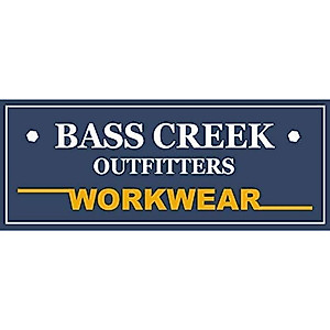 Bass Creek Outfitters Men's Snow Bib - Insulated Overall Ski Pants, Size X-Large, Black