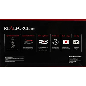 REALFORCE R2 Keyboard (Tenkeyless, Ivory, Mixed Key Weight)