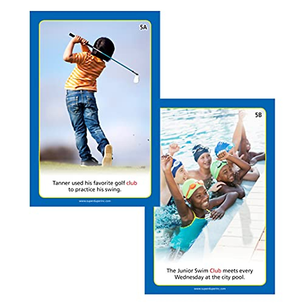 Super Duper Publications | Photo Multiple Meanings Super Fun Deck | Expand Vocabulary and Learn Definitions of English Words