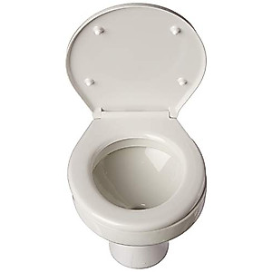 Jabsco 37010-4192 Electric Marine Toilet Regular Bowl 12 Volt Soft Close Boating Head, Blue