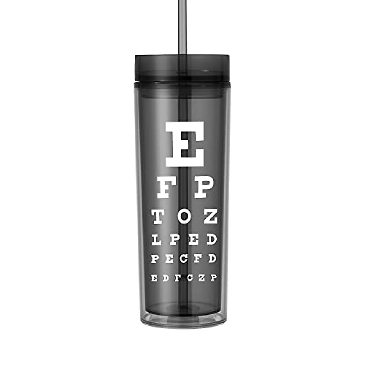 Optometry Technician Tech Gifts for Women Optician Water Bottle Tumbler Cup with Lid 0195