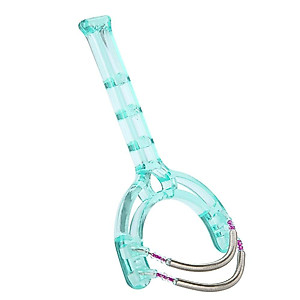 Hair Epilator Tool, Face Hair Remover, Portable Spring Design for the Lips Hair for Quickly and Thoroughly Remove Small Hair Cheeks Upper Lip(green)