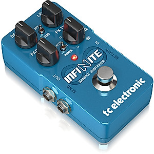 TC Electronic Guitar Delay Effects Pedal, Blue (Infinite Sample Sustainer)