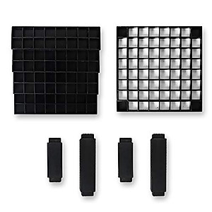 Tavolozza 60 Hole Multi-Level plastic Pencil & Brush Marker Organizer Holder Marker Organizer for Pens, Pencils, Brushes, Markers