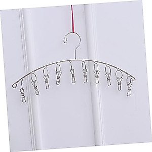 Zerodeko 2 Pack Clothes Hanger Drip Hanger Laundry Drying Rack Clothes Clips Laundry Hanger Clotheshorse Socks Rack drip Rack Coat Hanger
