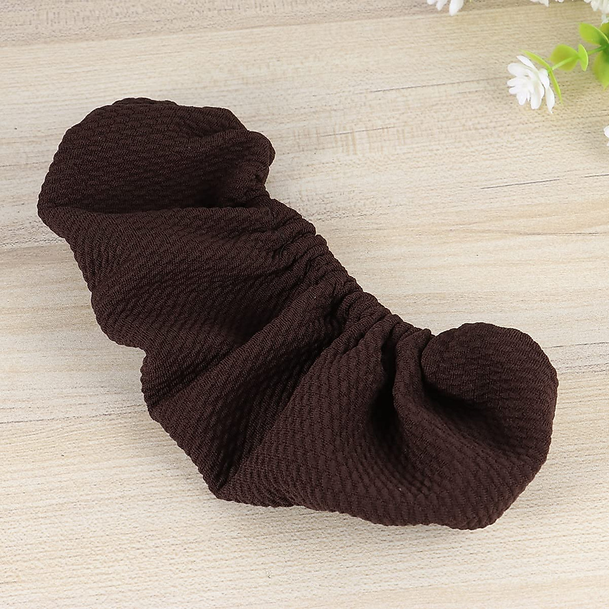 Gatuida Office Supplies 2Pcs Office Chair Armrest Covers,Armrest Slipcover Pads,Thickened Office Computer Chair Armrest Covers, Elastic Band Chair Arm Rest Sleeves (Coffee) Arm Rest Slipcovers