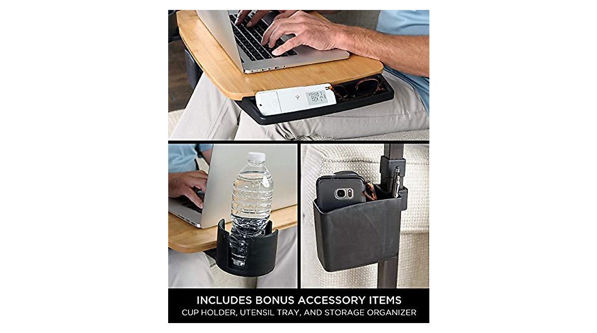 Bamboo Independence Tray Table for Ergonomic Support