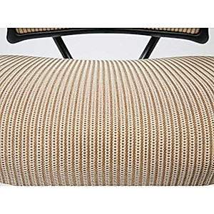 SPACE Seating Deluxe VeraFlex Fabric Seat and Back, 2-to-1 Synchro Tilt Control and 2-Way Adjustable Arms Managers Chair, Latte