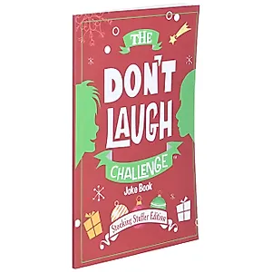 The Don't Laugh Challenge - Stocking Stuffer Edition: The LOL Joke Book Contest for Boys and Girls Ages 6, 7, 8, 9, 10, and 11 Years Old - a Stocking Stuffer Goodie for Kids