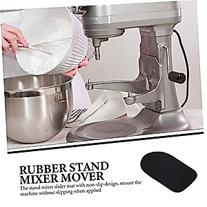 GOOHOCHY blender non-slip mat Mover Mat for Mixer Stand Mixer Mover stand mixers kitchen appliance sliders appliances sliders Stand Mixer Sliding Mat Vertical mixer truck rubber