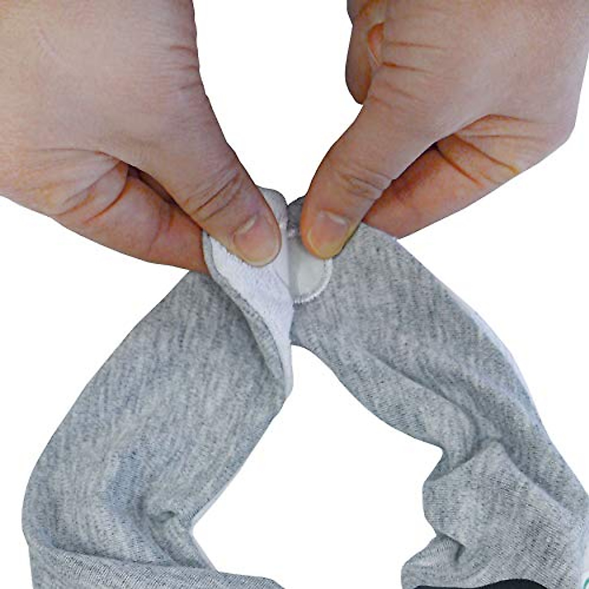 Disney Neat Solutions Mickey Mouse 3 Pack Infant Scarf Bib with Teether, Grey Heather