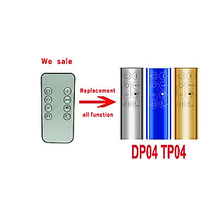 Remote Control for Dyson DP04 TP04 969154-01 969154-04 Pure Cool Air Purifier Desk Fan