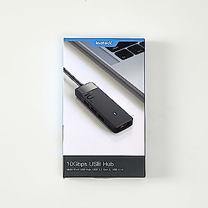 Inateck USB Hub with 4 USB A Ports, USB 3.2 Gen 2 Speed, 1.6 ft Cable, HB2025A