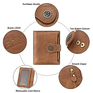 CLUCI Womens Backpack+ Small Wallet