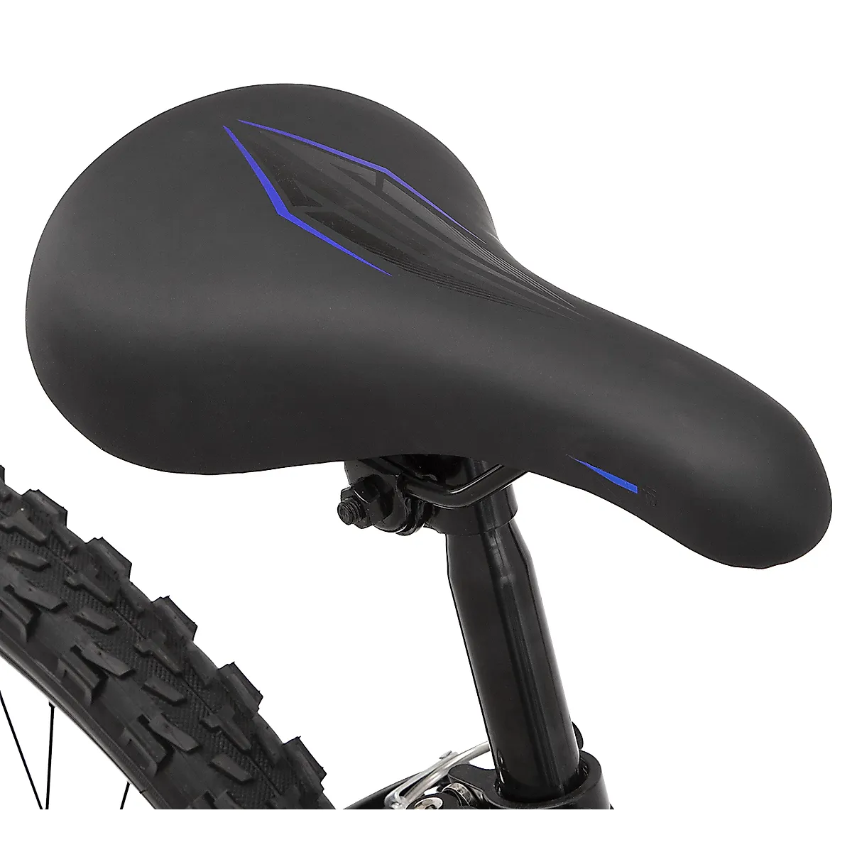 Mongoose Flatrock 21-Speed Hardtail Mountain Bike, 26-Inch Wheels, for Men and Women, Front Suspension, 17-Inch Lightweight Aluminum Frame, Silver