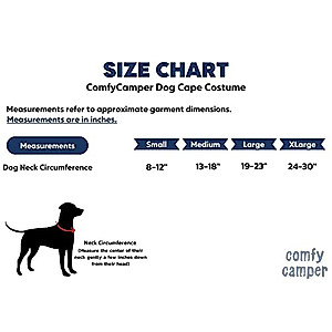 ComfyCamper Pumpkin Dog Costume - X Large Medium Small Shepherd French Lab Retrieve Pet Cosplay Halloween Costumes (X-Large)