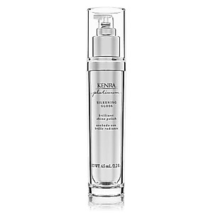 Kenra Platinum Silkening Gloss | Brilliant Shine Polish | Tames Frizz & Smooths Flyaways | Lightweight Formula | Protects Against Humidity | Smooths Dry Ends | Medium To Coarse Hair | 2.26 fl. oz