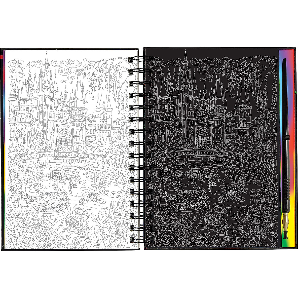 Scratch & Sketch Extreme Fantasy Art (Trace Along) (Scratch and Sketch Trace-Along)