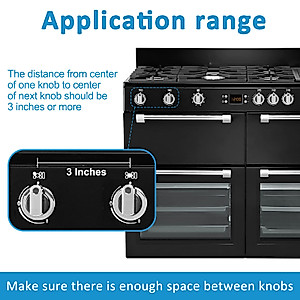 Baby Proofing Pack Kit - 38 Pcs Outlet Covers and 5 Pack Stove Knob Covers for Child Safety