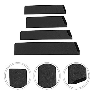 Alipis 16 Pcs Kitchen Set Protector Flocking Liner Cutter Sheathes Chef Sheaths Ceramic Blade Carving Cover Plastic Guard Carry Sheath Built-in Wallet Abs
