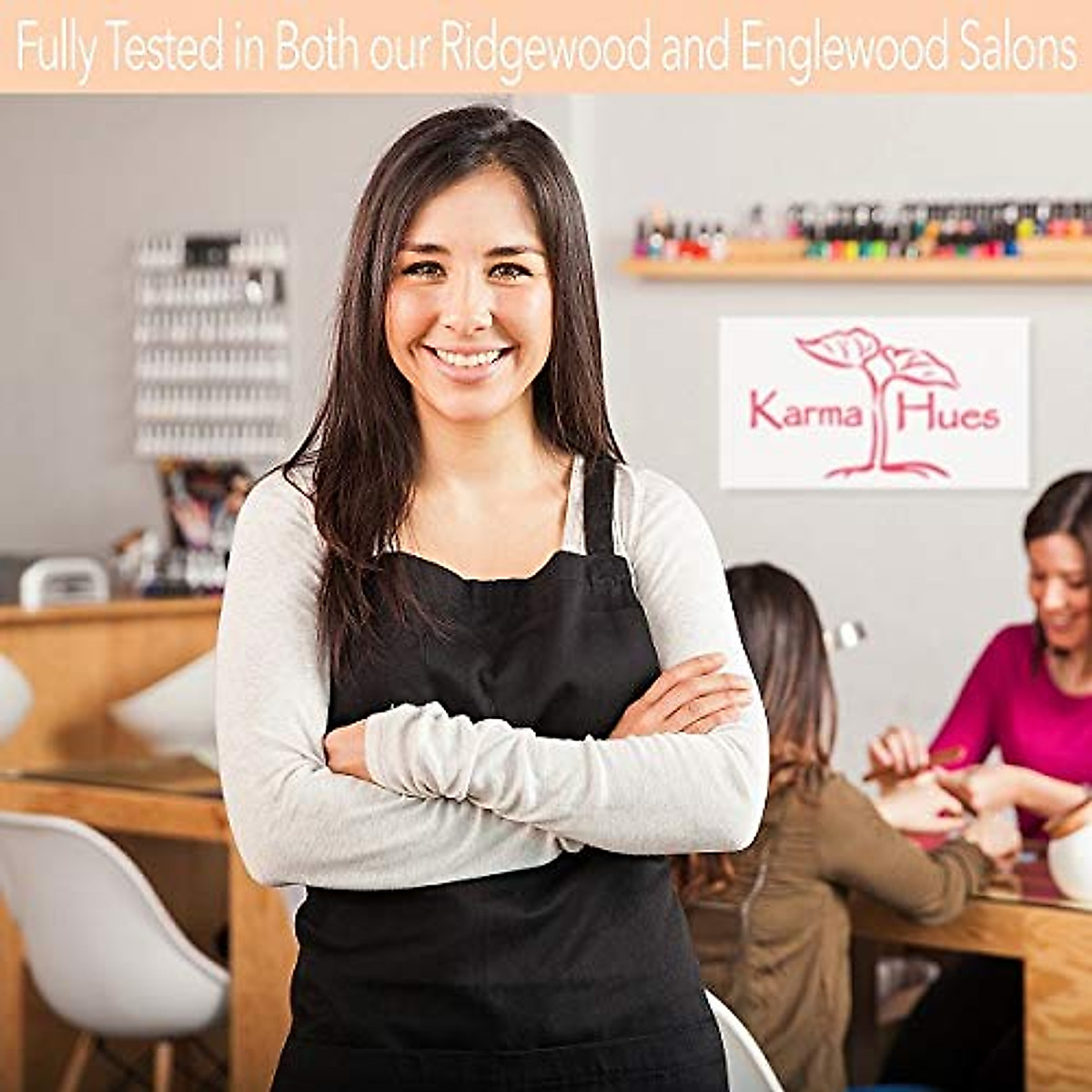 Karma Organic Natural Non toxic Nail polish - Vegan and Cruelty Free Nail Paint for Nail Art - Fast Drying Nail Polish for Women - Long Lasting Nail Polish with Nail Strengthening Formula(MADISON AVE)