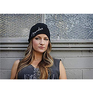Fender Logo Beanie, Black