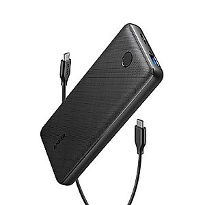 Anker USB C Power Bank, PowerCore Essential 20000 PD (18W) Power Bank, High Cell Capacity 20000mAh Portable Charger Battery Pack for iPhone 12/Mini/Pro/Max Pro/11/X, Samsung (PD Charger Not Included)