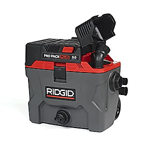 Ridgid 50328 Pro Pack Wet/Dry Vacuum, 10 gallon, Red