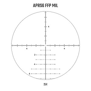 Athlon Optics Midas TAC 5-25x56 FFP APRS6 MIL